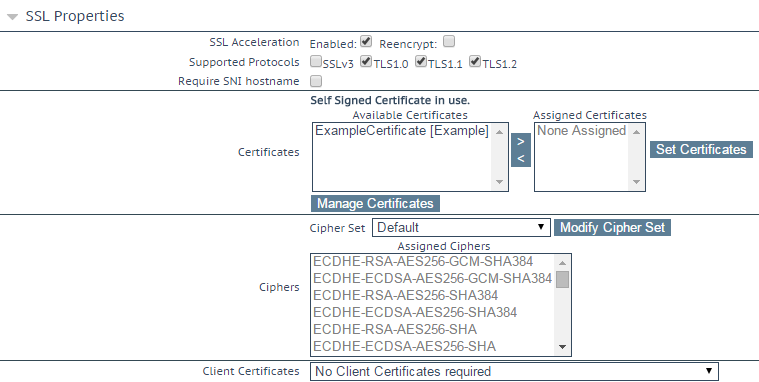 Ssl Accelerated Services Kemp Technologies