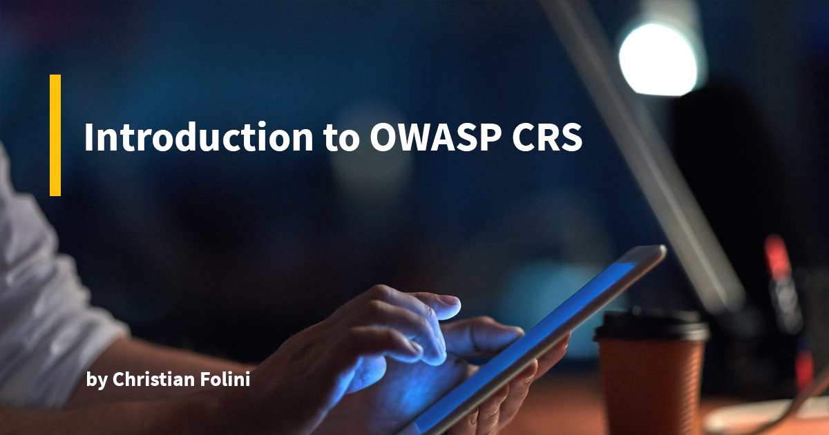 Introduction to OWASP CRS - Load Balancers - Kemp
